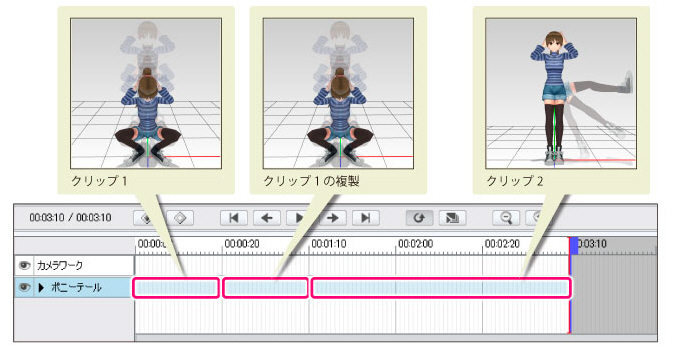 CLIP STUDIO ACTIONで作成するモーションについて
