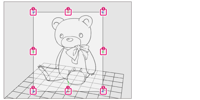 CLIP STUDIO MODELER Instruction Manual - Move Tool