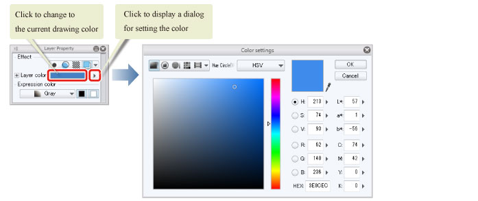 CLIP STUDIO PAINT Startup Guide - Setting the Expression Color and ...